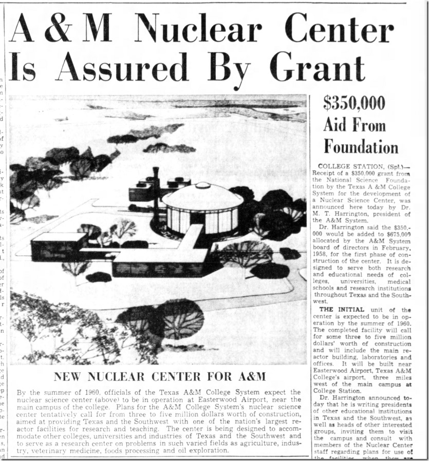 The Nuclear Science Center celebrates 55 years | Texas A&M University ...
